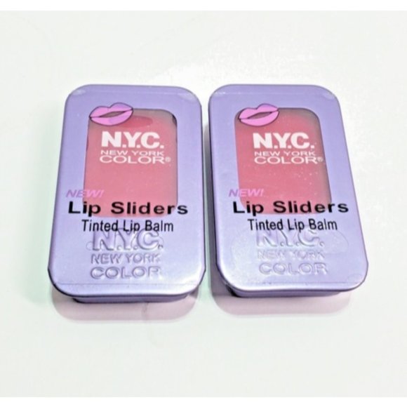NYC Color | Makeup | 2 Nyc Color Lip Sliders Tinted Lip Balm 53a Sugar ...